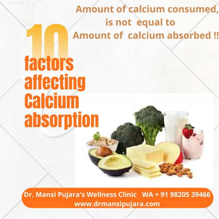 Factors Affecting Calcium Absorption.. – Dr. Mansi Pujara