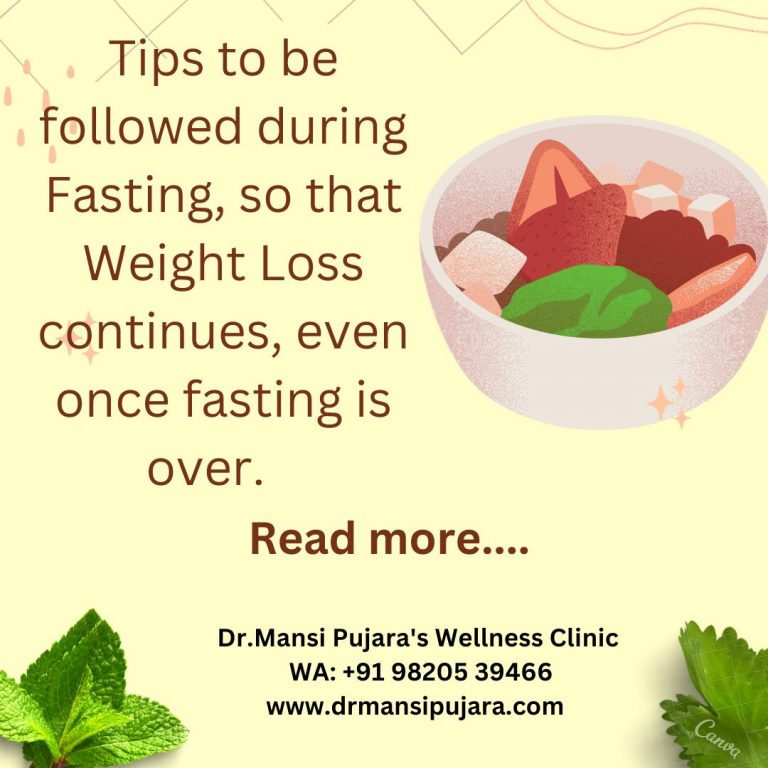 Tips to be followed during fasting, so that Weight Loss continues, even ...